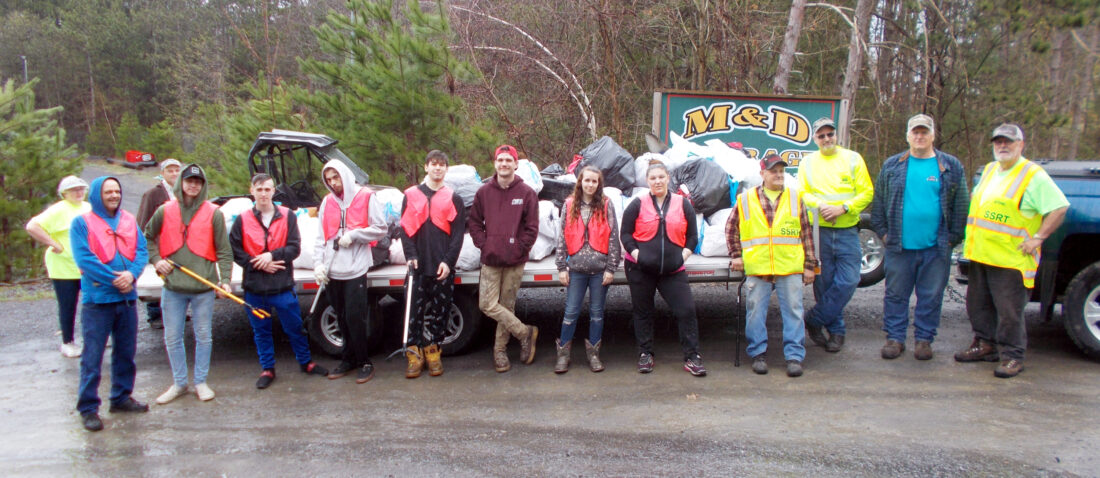 Volunteers collect 182 bags of trash in Snow Shoe | News, Sports, Jobs ...